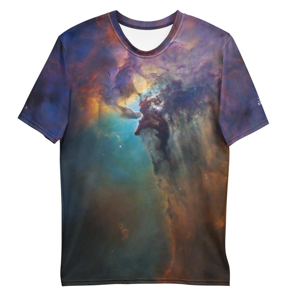 Lagoon Nebula by Hubble Straight Cut T-Shirt – STARtorialist
