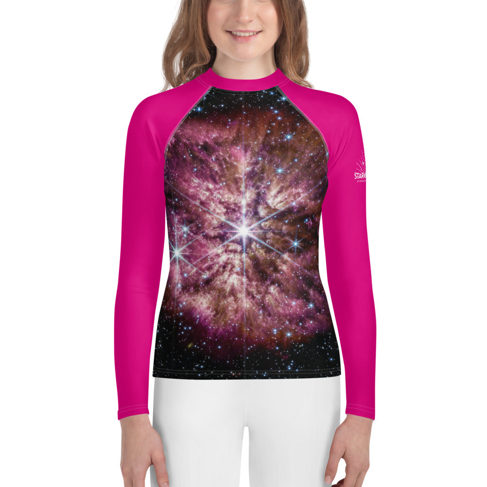 JWST Massive Star WR 124 Kids Rash Guard (Toddler to Teen) – STARtorialist