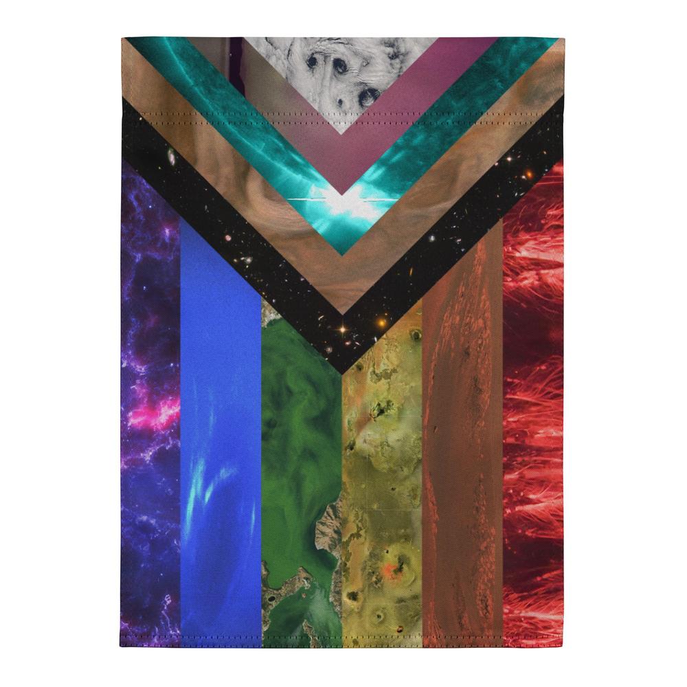 Space Pride Full Image Garden/Small Flag – STARtorialist
