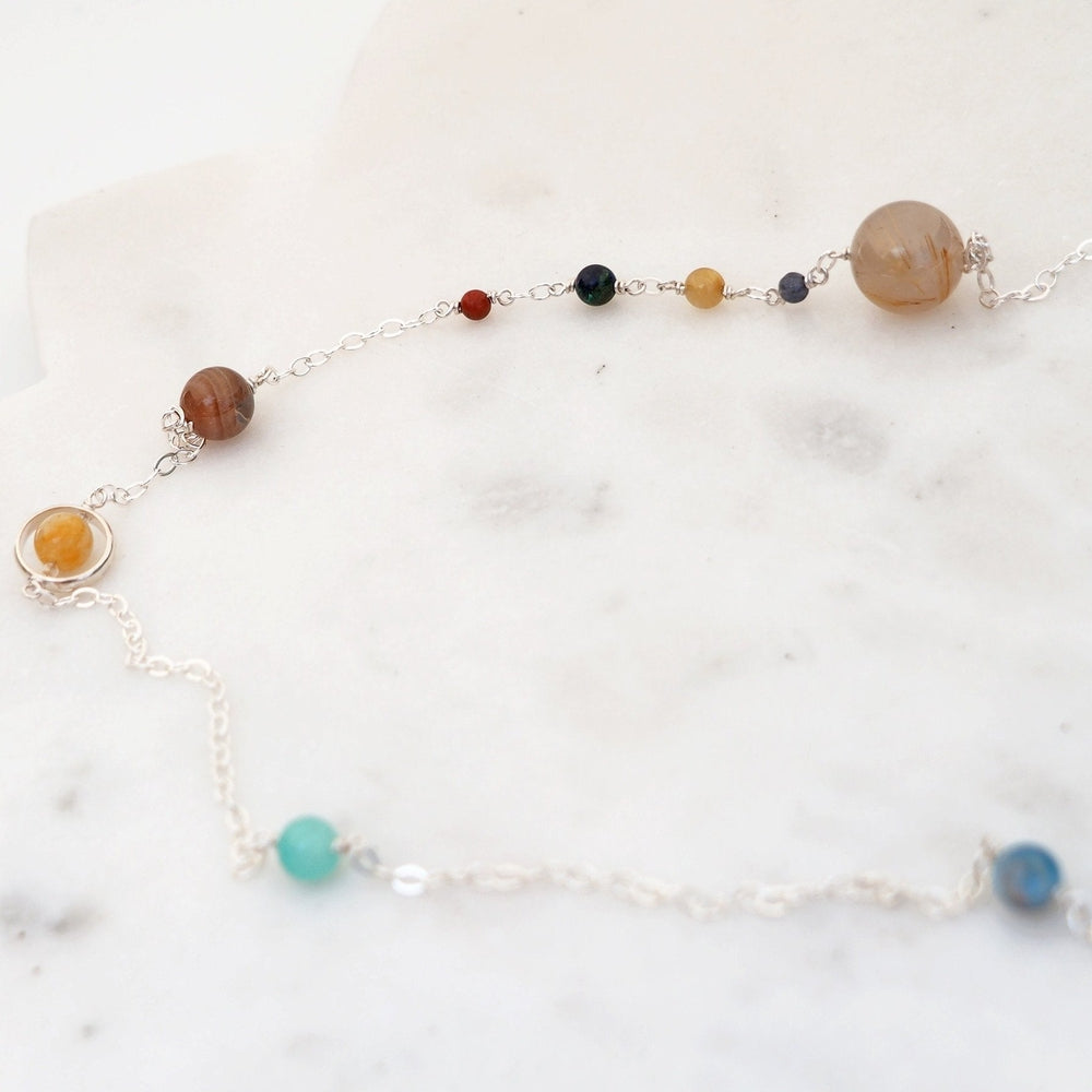 Solar System Sterling Silver Necklace – STARtorialist